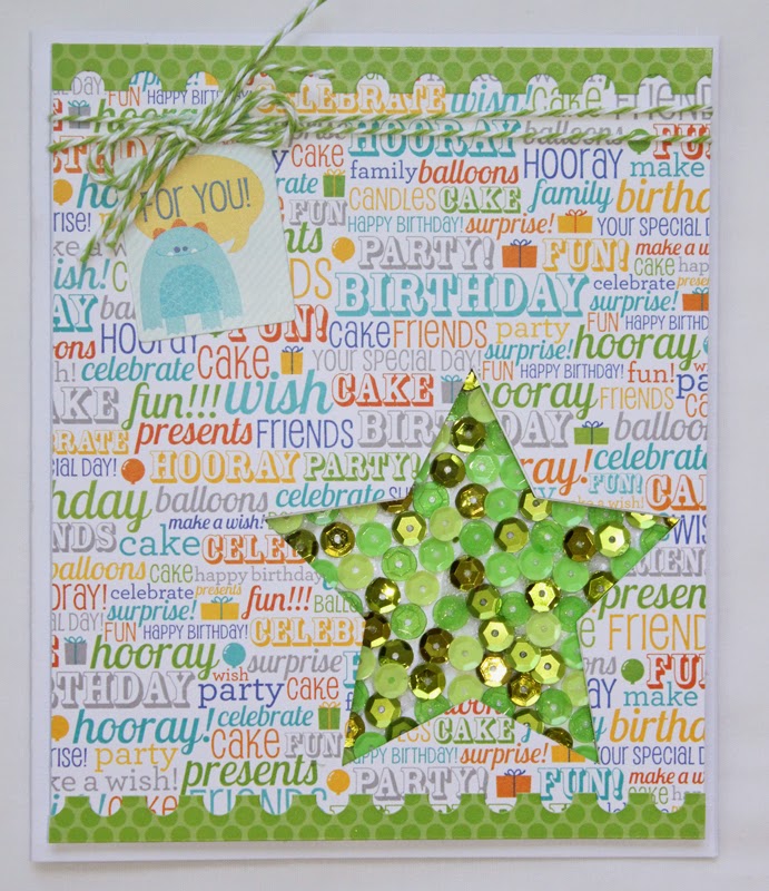 Living The Sweet Life!: Doodlebug Sequin Card Trio