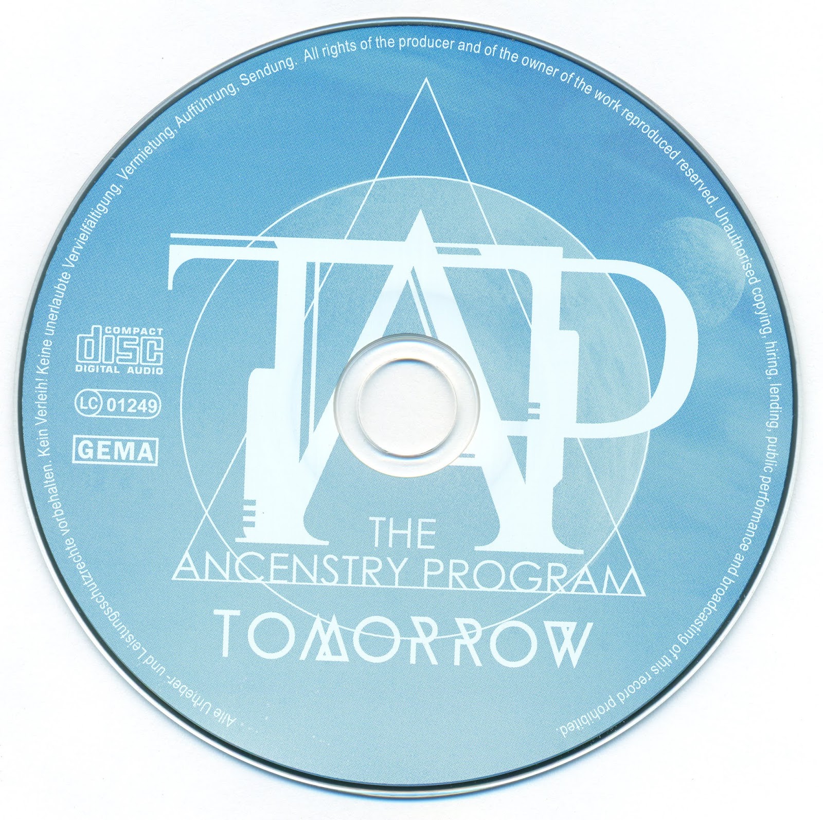 https://t.me/NordsturmJoker: The Ancestry Program [TAP] - Tomorrow (2020)