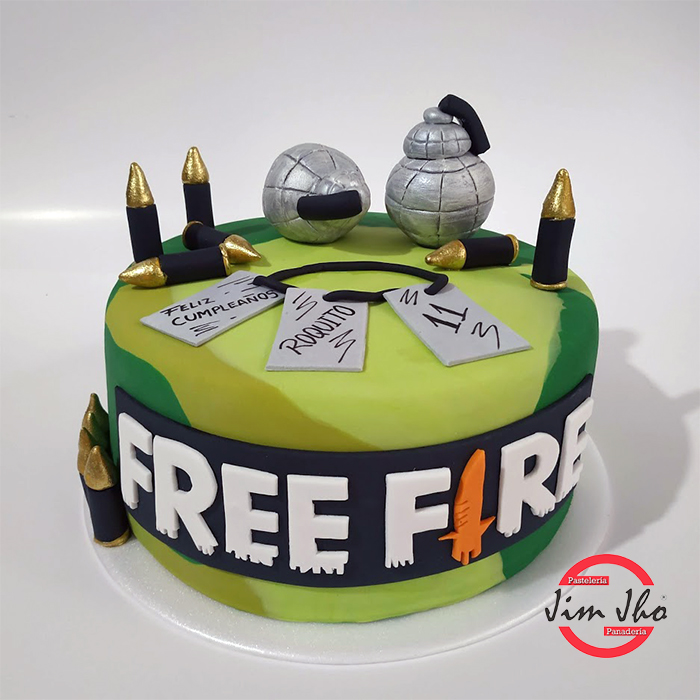 Torta Free Fire | Pastelería JimJho