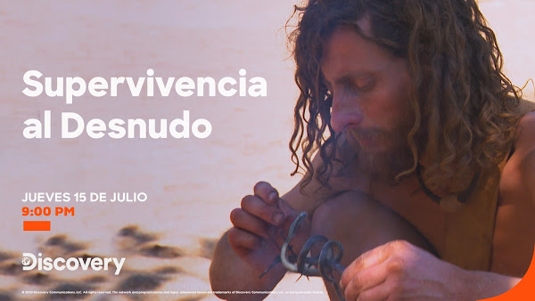 Discovery: Supervivencia al desnudo, nueva temporada - TVCinews