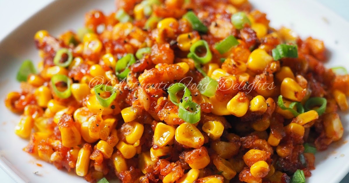 Authentic Food Delights: Crispy Corn ( Non Fried version)