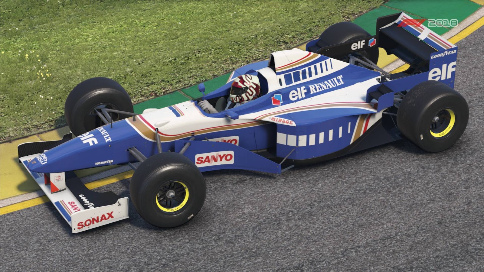 Williams Renault FW18 '96 Car of Damon Hill & Jacques Villeneuve ...