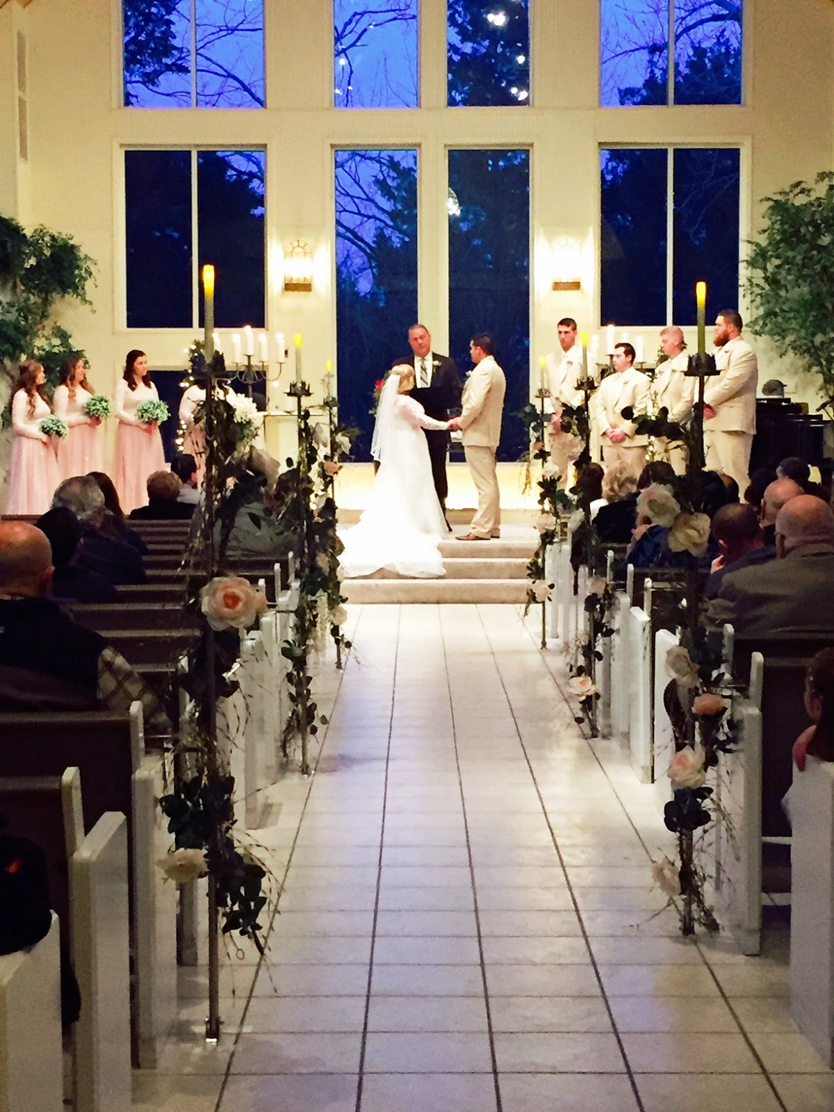 Walnut Creek Chapel: Kayla Coker and Clayton Todd Frizzell Ivory/Gold ...