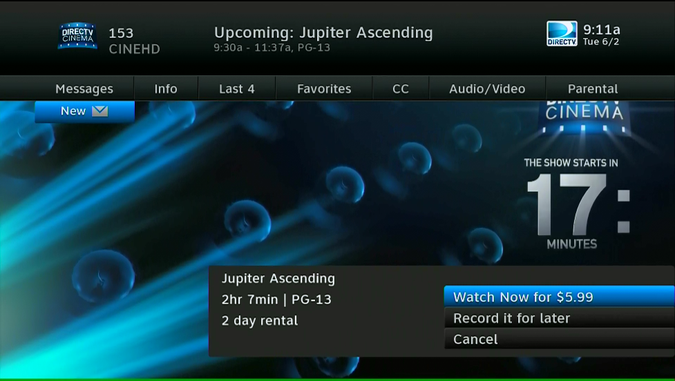 King Of TV Sat Collections: DirecTV EPG HD Channel's (2015)
