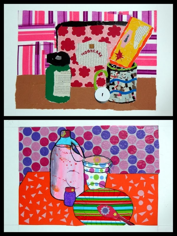 Bekah Steele: Still Life Collages