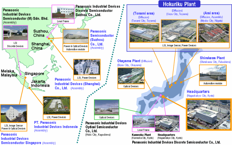 Image Sensors World: Panasonic Sells Some of its Fabs to TowerJazz