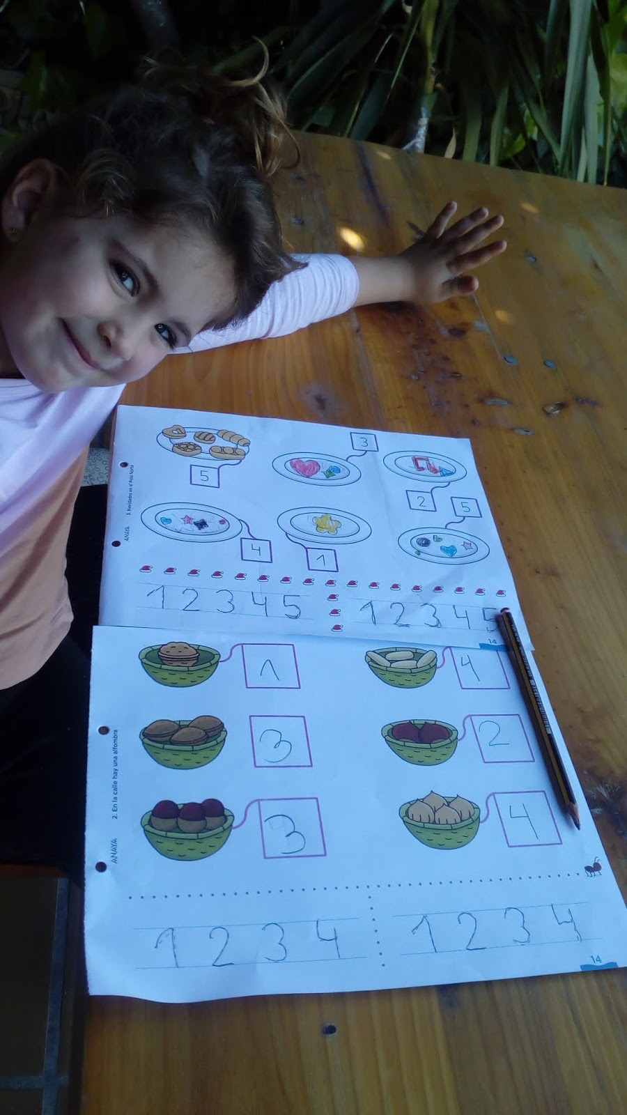 2º DE INFANTIL: RETO MIÉRCOLES 29: ¡A LA CAZA DE LOS NÚMEROS!