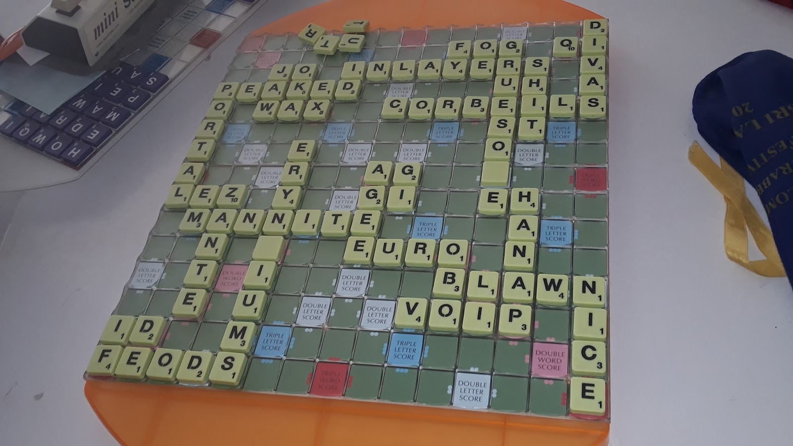 Capgemini International Scrabble Tournament 2017 - Day 2 - Scrabbling Away