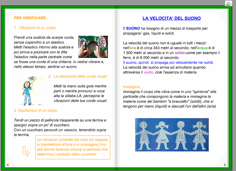 Verifiche matematica scuola primaria: Segnalo: il suono