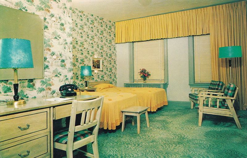 Vintage Postcards of Hotel and Motel Rooms From the 1960s to 1970s ...