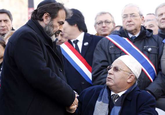 Photos: World leaders march on streets of Paris over Charlie Hebdo killing