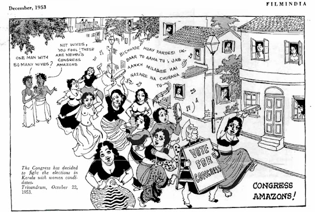 Rows of inappropriate Indian political Cartoons