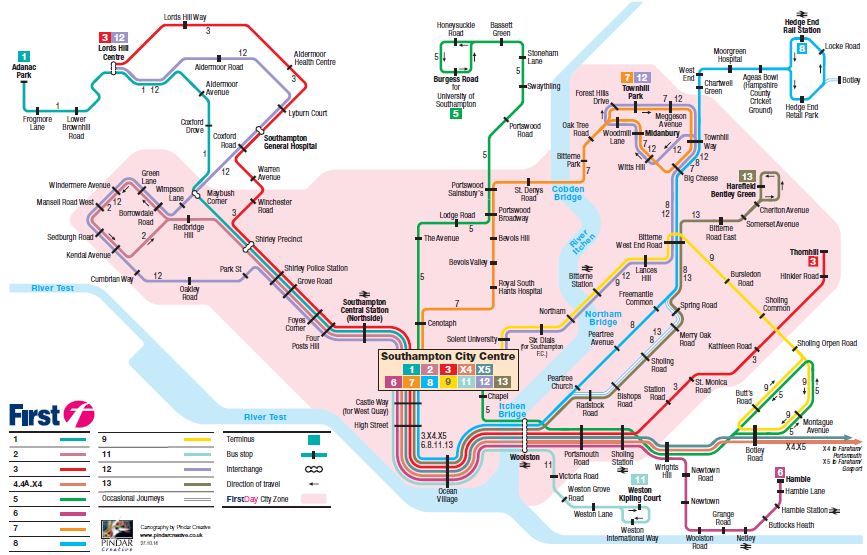 Southampton Bus Update: August 2015