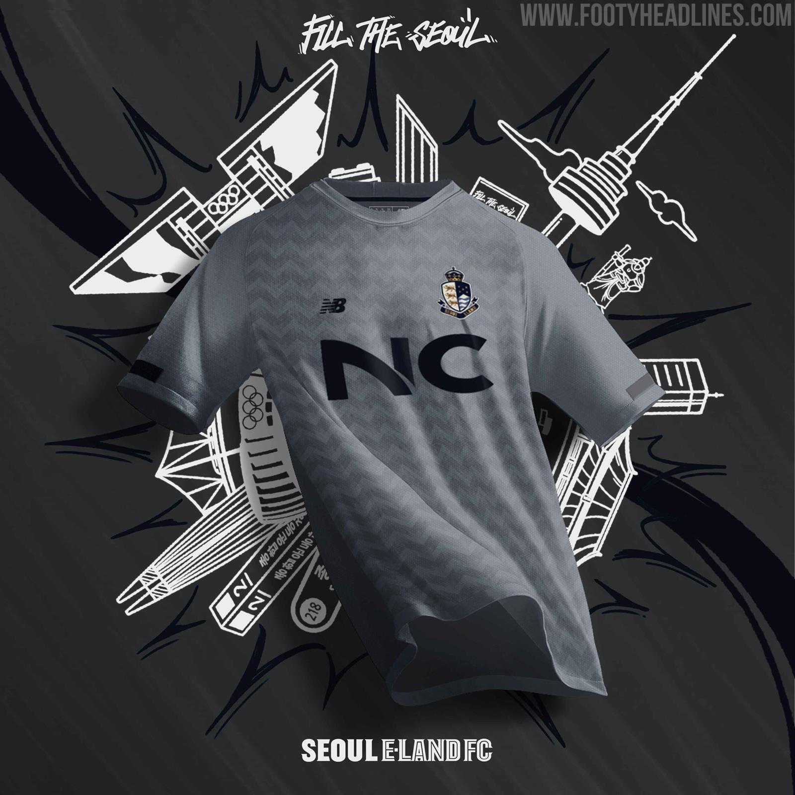 Seoul E-Land FC 2021 Home & Away Kits Released - Footy Headlines