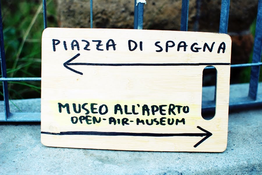 josemanuelerre: Open-Air Museum: Fausto Delle Chiaie - Rome