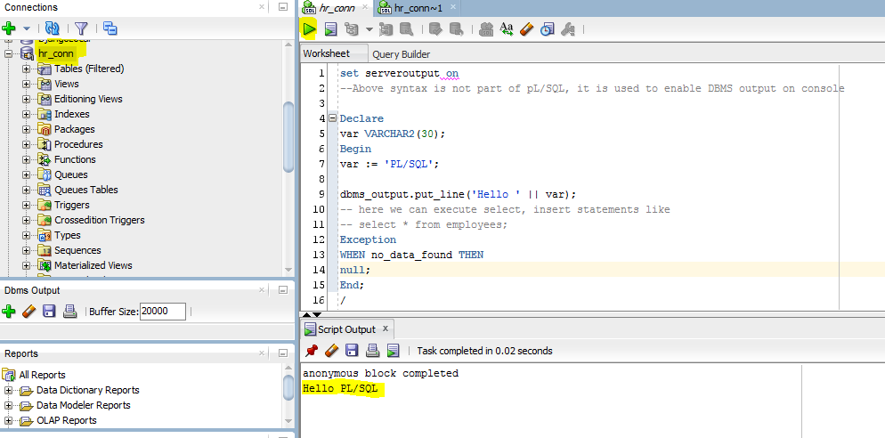 SQL is declarative , PL/SQL is procedural - Introduction SQL is declarative , PL/SQL is procedural - Introduction