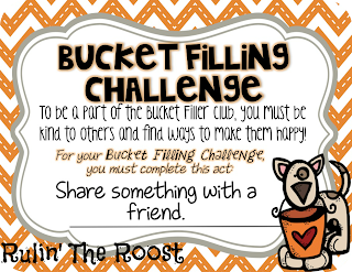 Rulin' The Roost: Bucket Filling---Christmas idea Freebie!!