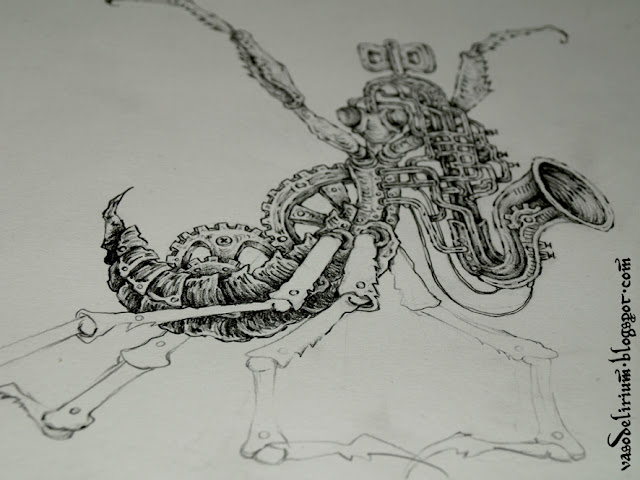 vaso's delirium: clockwork praying mantis