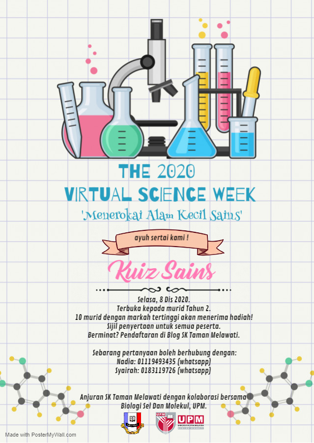Virtual Science Week: Kuiz Sains