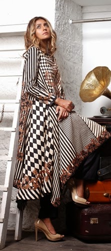 Orient Linen Collection 2013-14 | Latest - Linen 2013 Winter Dresses ...