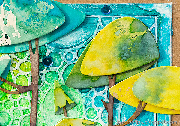 Layers of ink: Funky Forest Tutorial