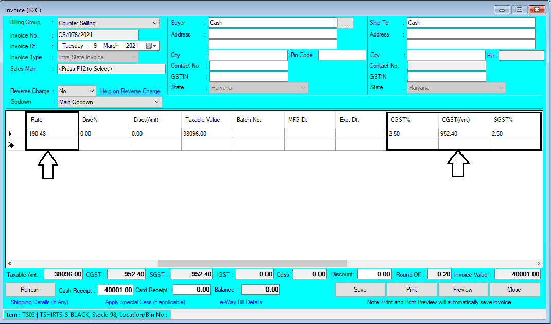 Invoice B2C Help Guide
