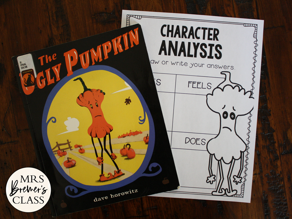 The Ugly Pumpkin | Book Study Activities | Mrs. Bremer's Class