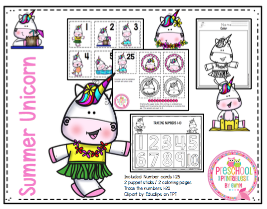 June 2020 ~ Preschool Printables