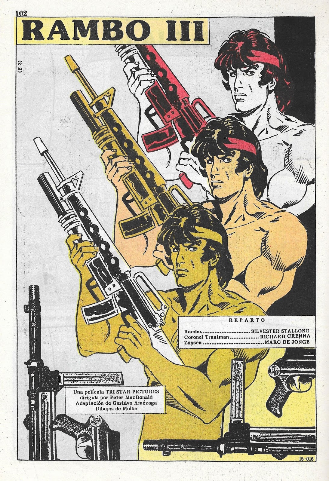 Columberos: Rambo III - Miniserie completa