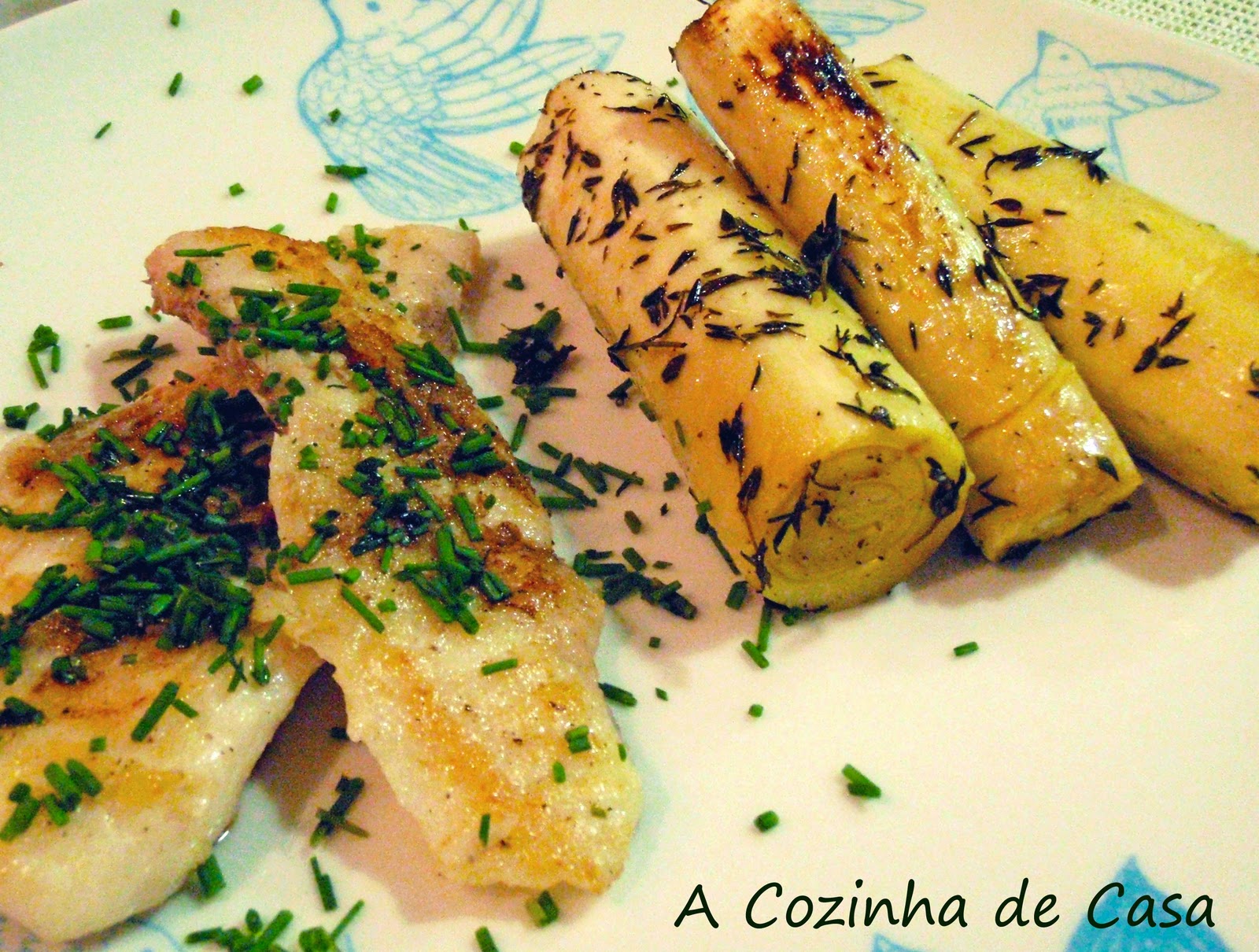 A Cozinha de Casa: Filé de viola grelhado e palmito de pupunha assado ...