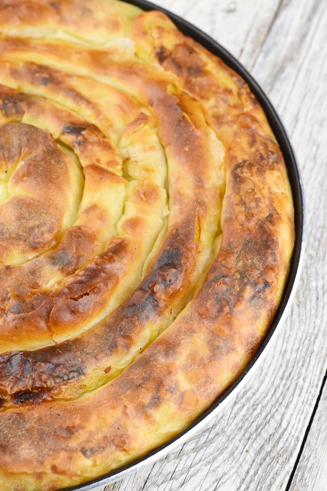 Placinta cu branza si praz - CAIETUL CU RETETE