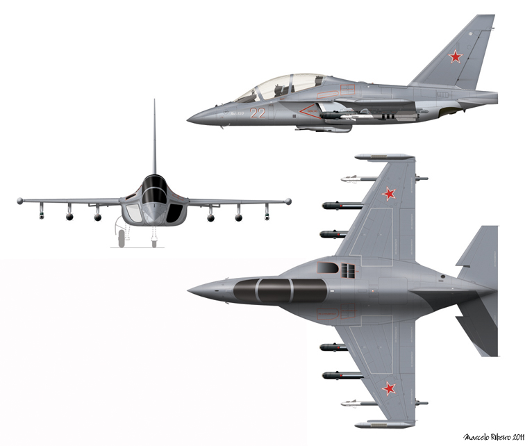 Yak-130 - O Treinador Russo - Perfis de Aviões: Aviation Art e história ...
