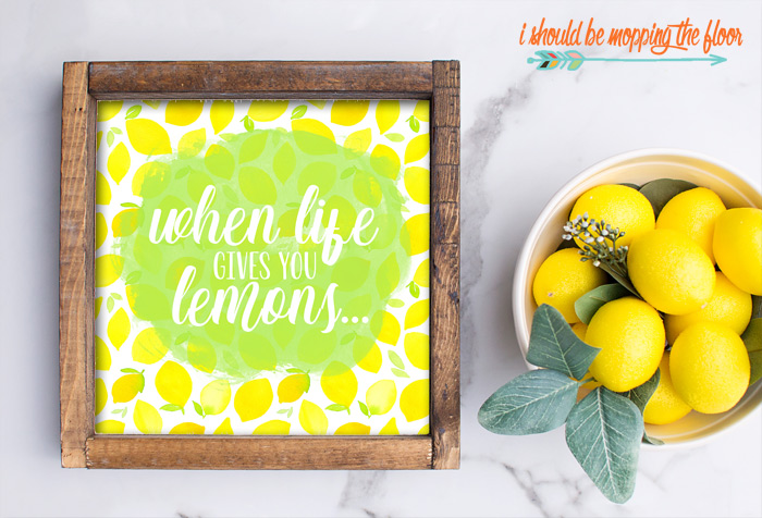 Free Lemon Printable Designs | i should be mopping the floor