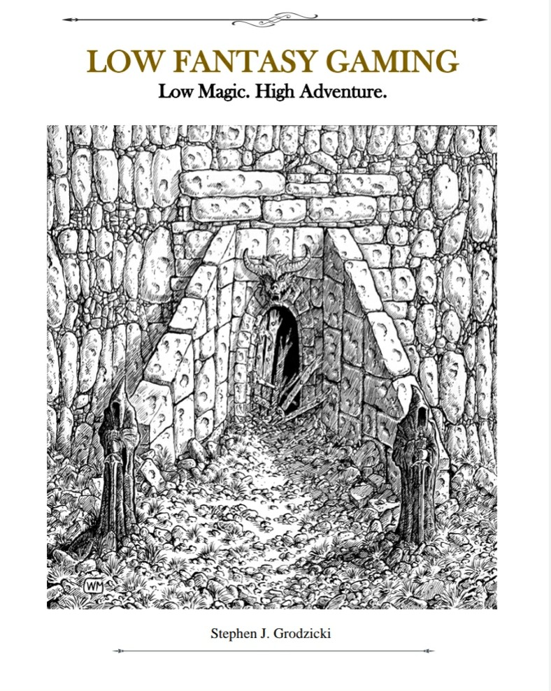 Welcome to the Deathtrap: Game Review: Low Fantasy Gaming