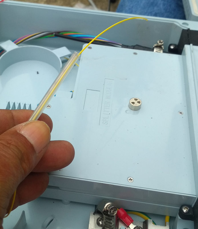 Instalasi ODP SOLID di provider plat merah BAGIAN 3 - Dunia Fiber Optik ...