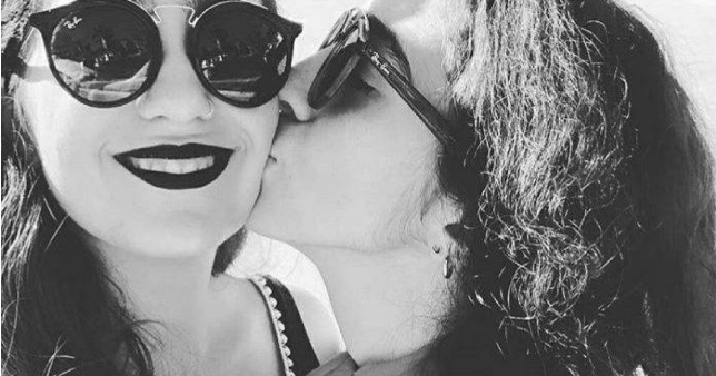 UNA QUE SALE DEL CLOSET OFICIALMENTE EMILY ESTEFAN PRESENTA A SU NOVIA GEMENY HERNÁNDEZ ...