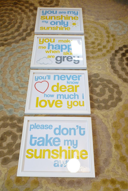 Handmade Mayhem: You Are my Sunshine--Free Printable