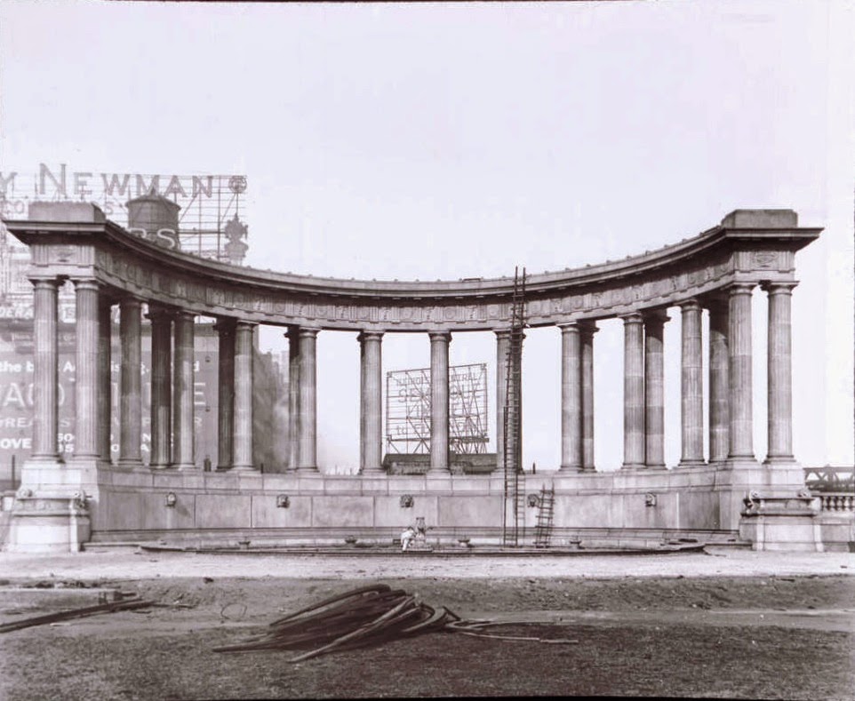 Chicago Peristyle Turned into Road Fill -- February 20, 1953 ...
