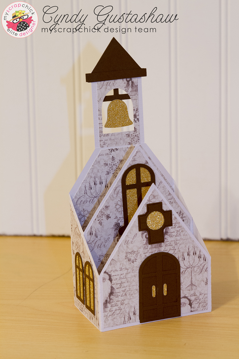 Cyndy G. - Creative Designer For My Scrap Chick: Church Card ~ with Cyndy G