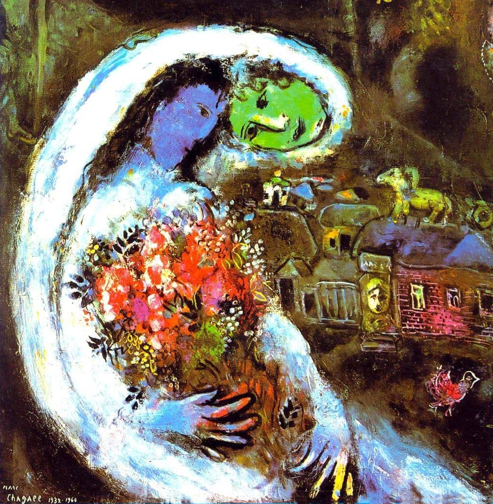 Marc CHAGALL~ I colori dell'Amore | Catherine La Rose ~ The Poet of ...
