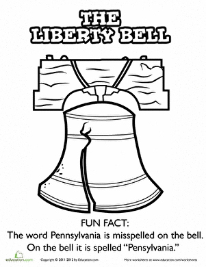 Liberty Bell Coloring Page ~ Coloring Pages
