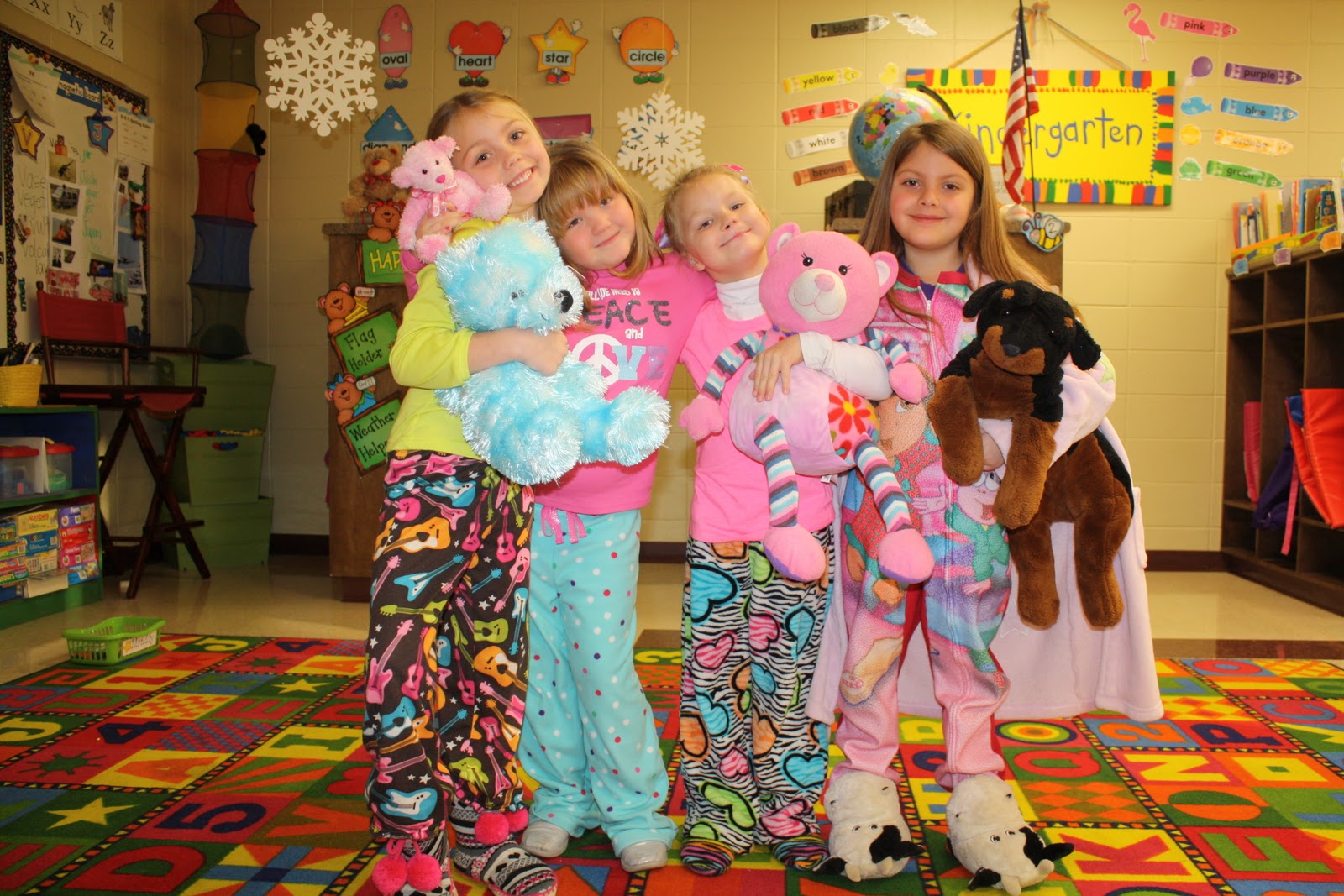 Ms. Marzoni's Class: Bears and Pajama Day!