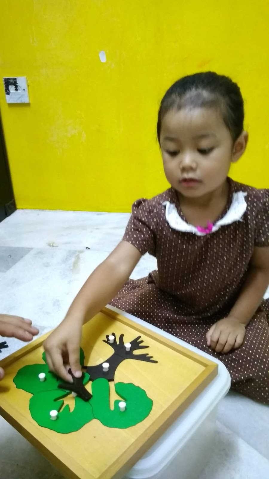 Taska Ummi Ida: Aktiviti 3 Tahun : Aktiviti Puzzle Pokok