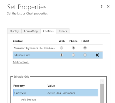 Dynamics 365 Knowledge Exchange: Editable Grids Lookup Field Custom Filter