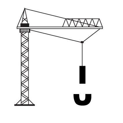 design practice: ILLUSTRATOR BRIEF - 'BUILD' - CRANE IDEA