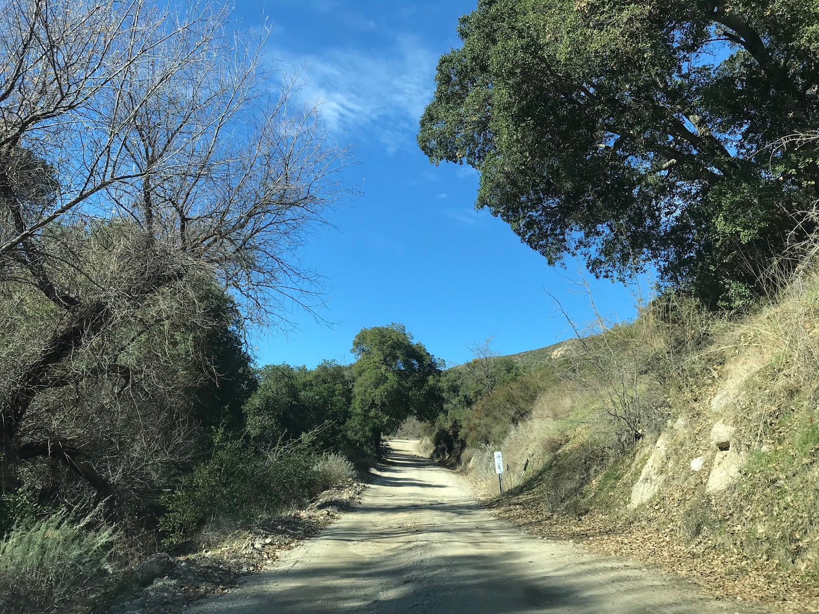 La Gloria Road and Gloria Road; descending the ridge the Gabilan Range ...