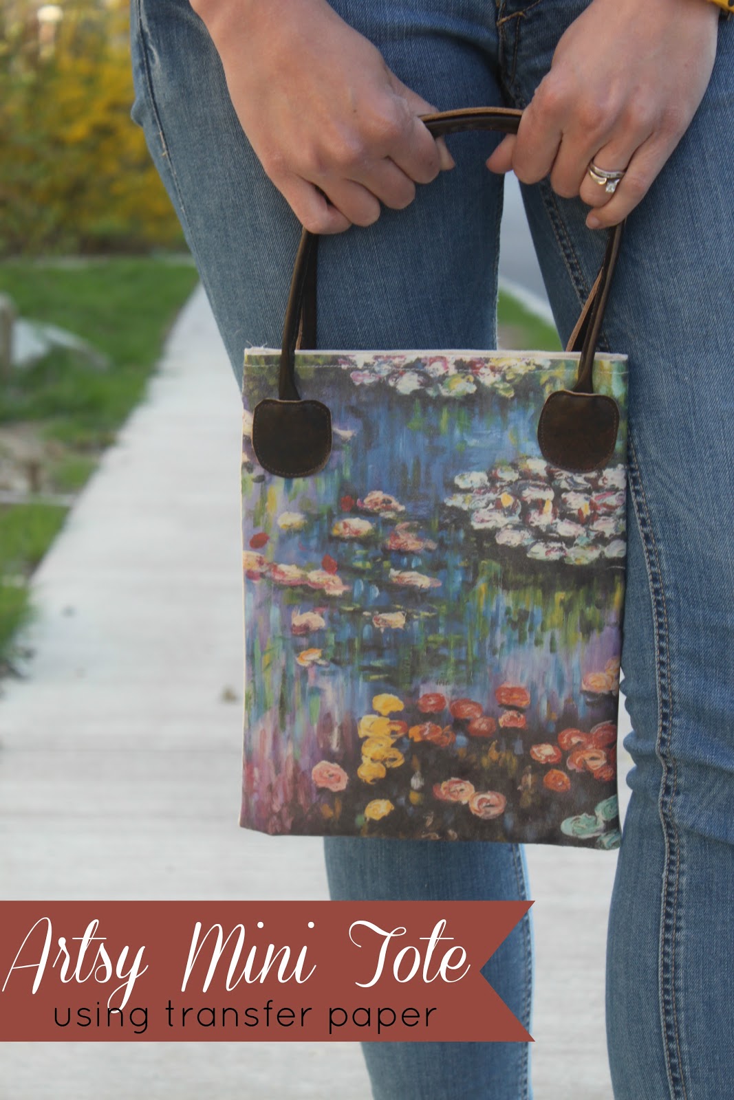 EAT+SLEEP+MAKE: CRAFT: Artsy Mini Tote