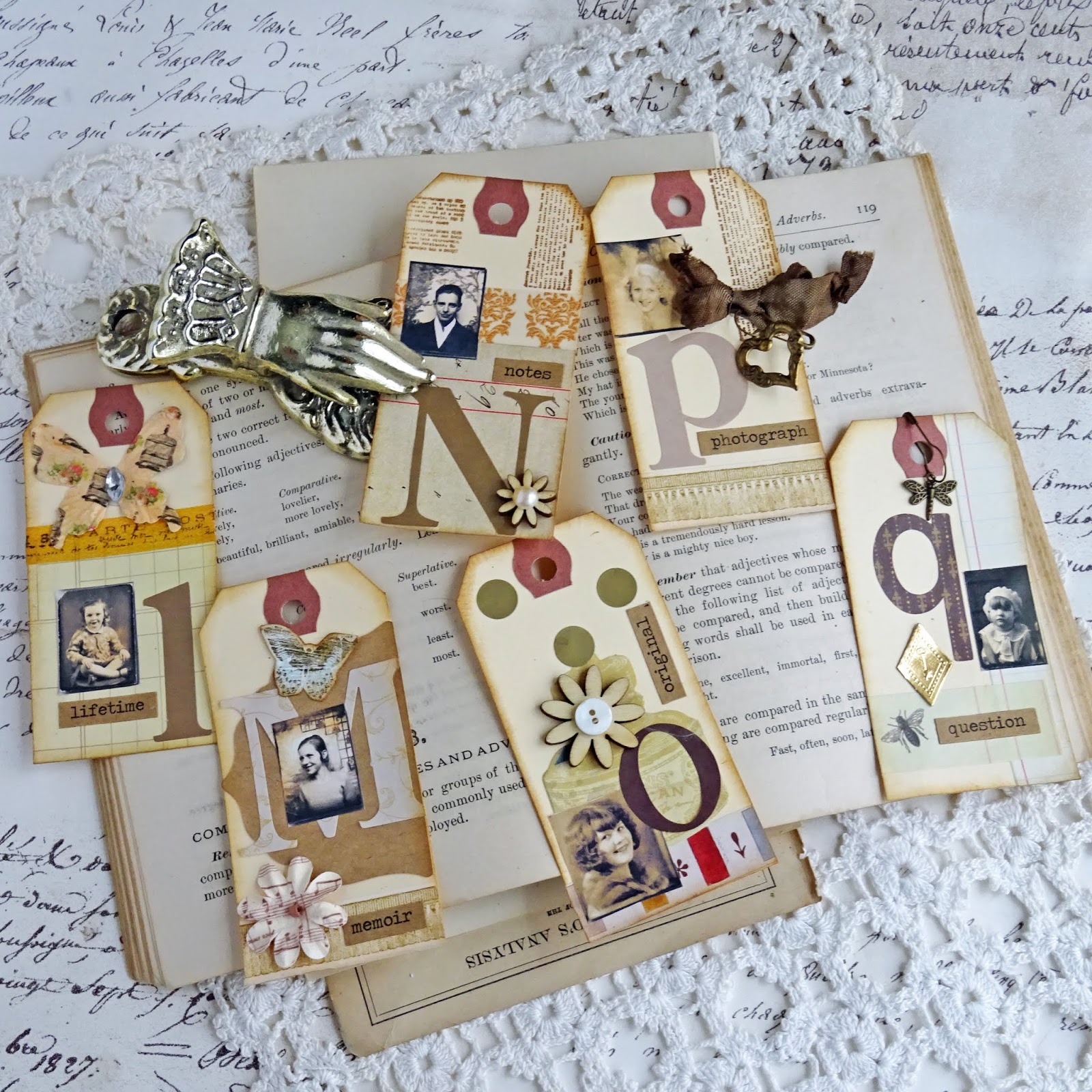 ArtJoyStuff: Alphabet Tag Set - Take 2!