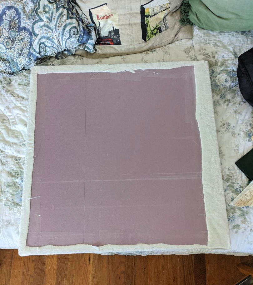 Bear, Dolly and Moi: a small design board for my sewing room