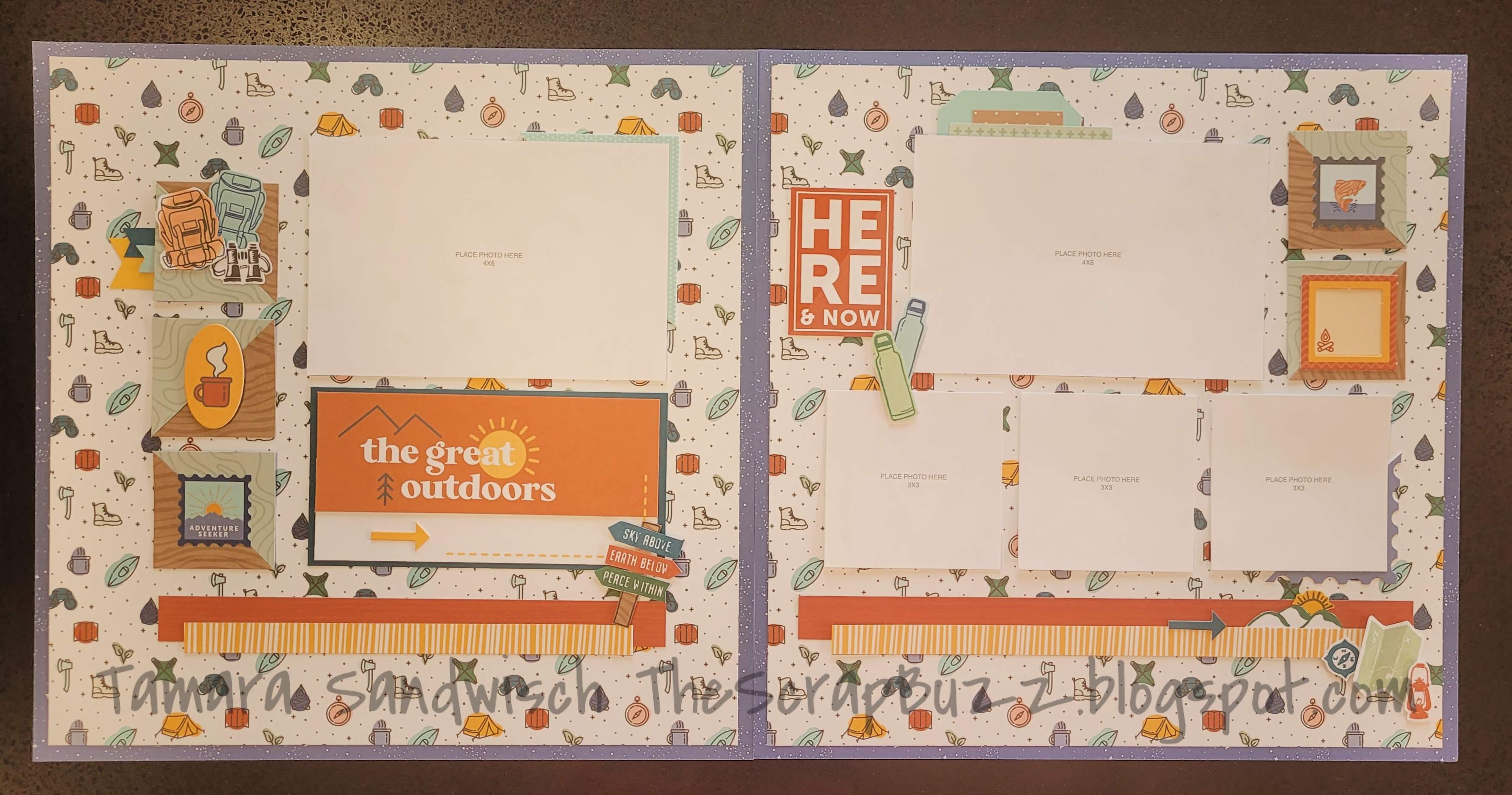 The Scrap Buzz: Anything Goes - CTMH Technique Blog Hop